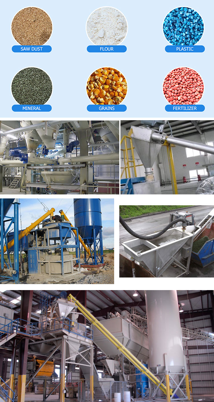 Grain Auger Conveyor-DAHAN Vibration Machinery