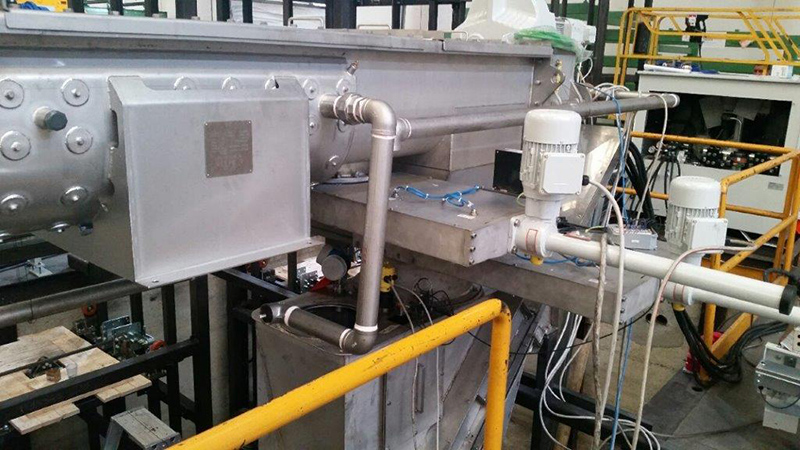 Cooling Screw Conveyor-DAHAN Vibration Machinery