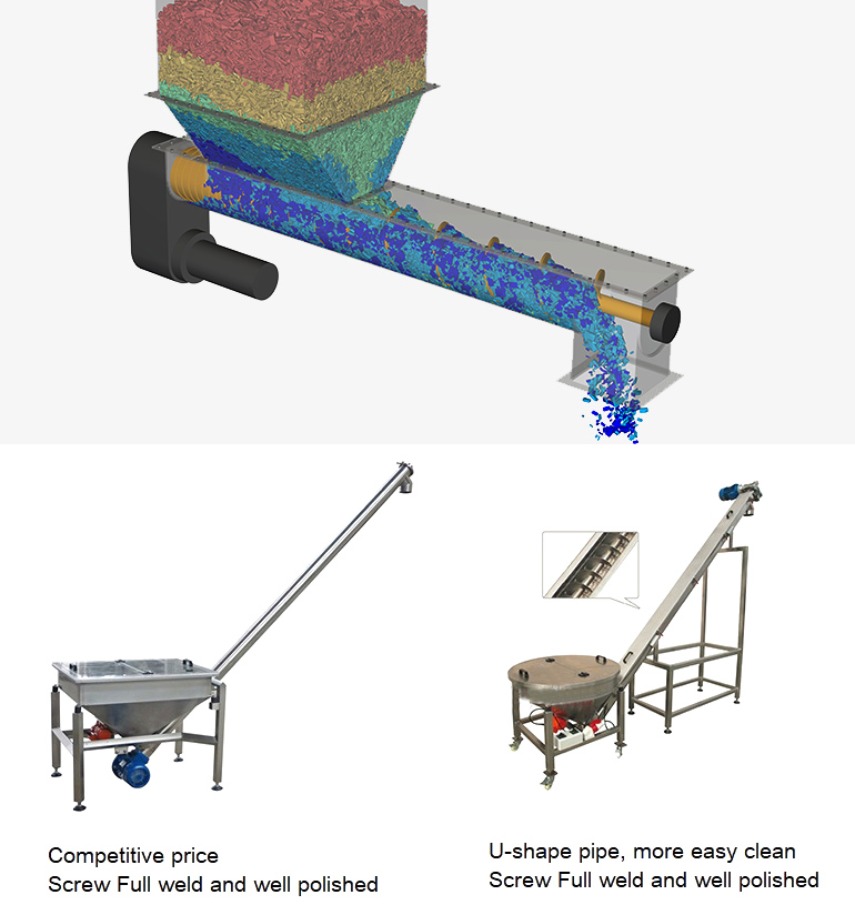 Screw Feeder Hopper-DAHAN Vibration Machinery