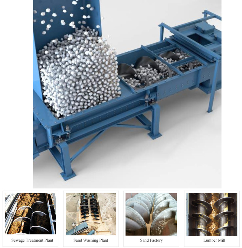 Double Screw Conveyor-DAHAN Vibration Machinery