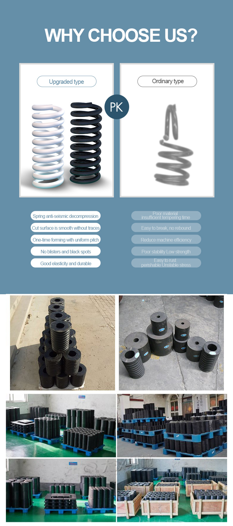 How to choose a vibrating screen spring?-DAHAN Vibration Machinery