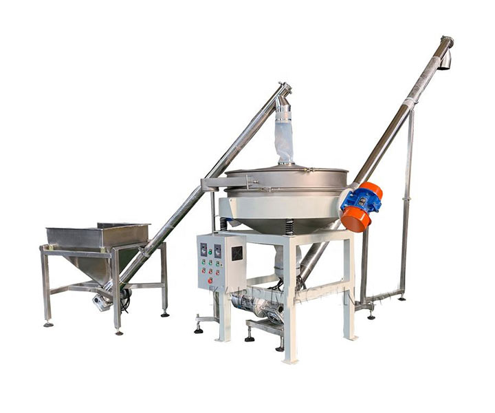 Portable Auger Conveyor-DAHAN Vibration Machinery