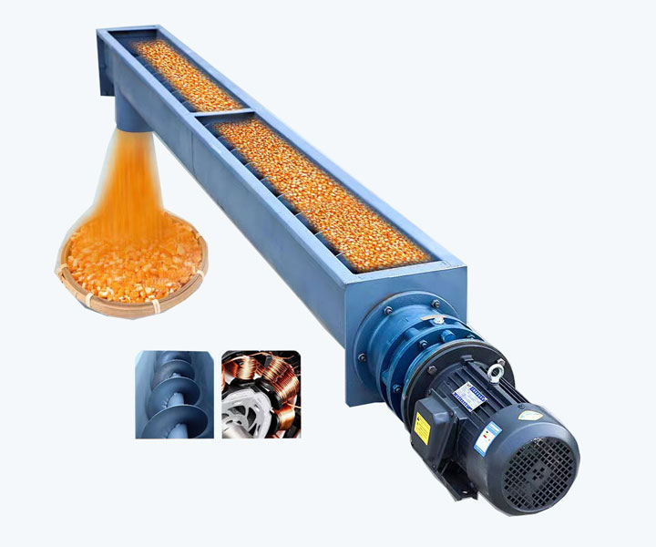 U-Type Screw Conveyor-DAHAN Vibration Machinery