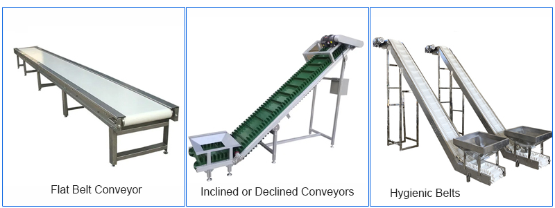 Food Grade Belt Conveyor-DAHAN Vibration Machinery