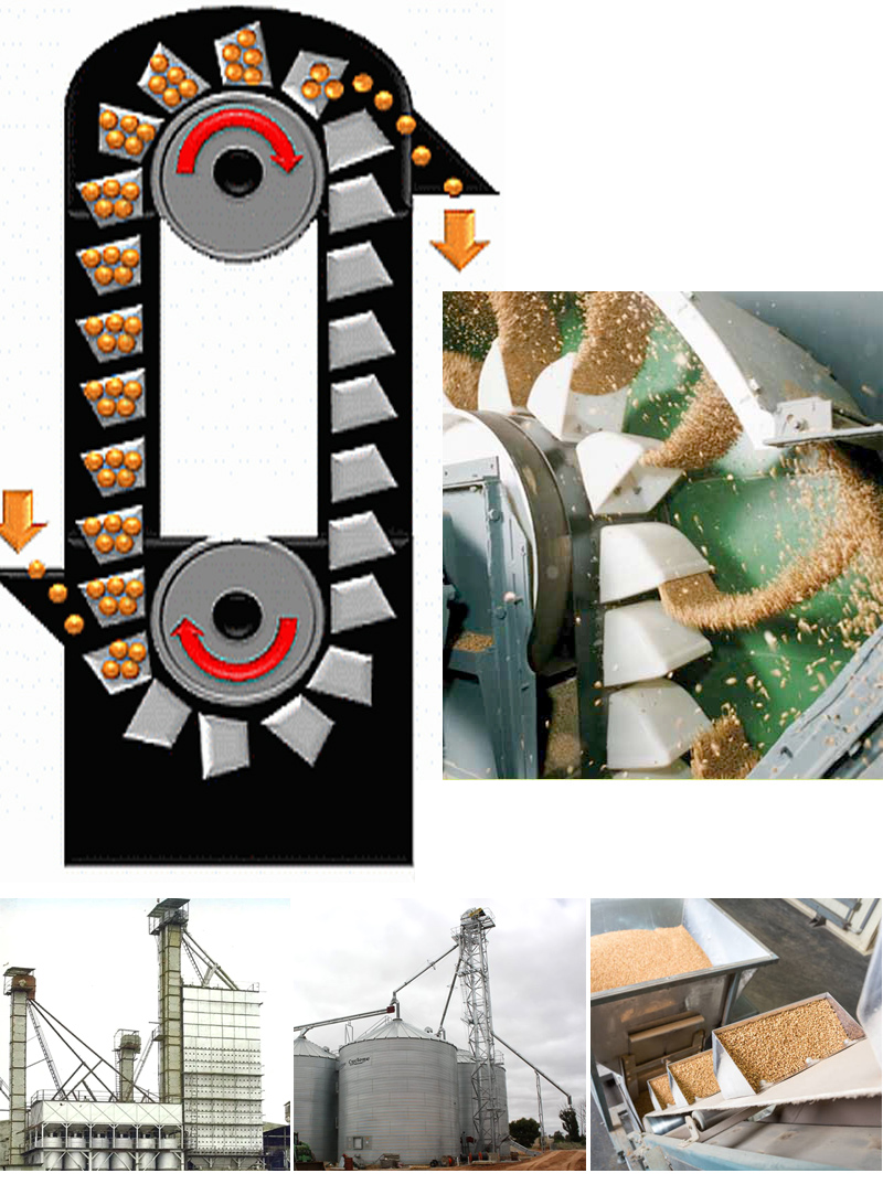 Grain Bucket Elevator-DAHAN Vibration Machinery