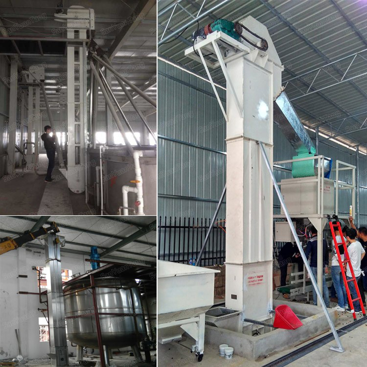 Fertilizer Bucket Elevator-DAHAN Vibration Machinery