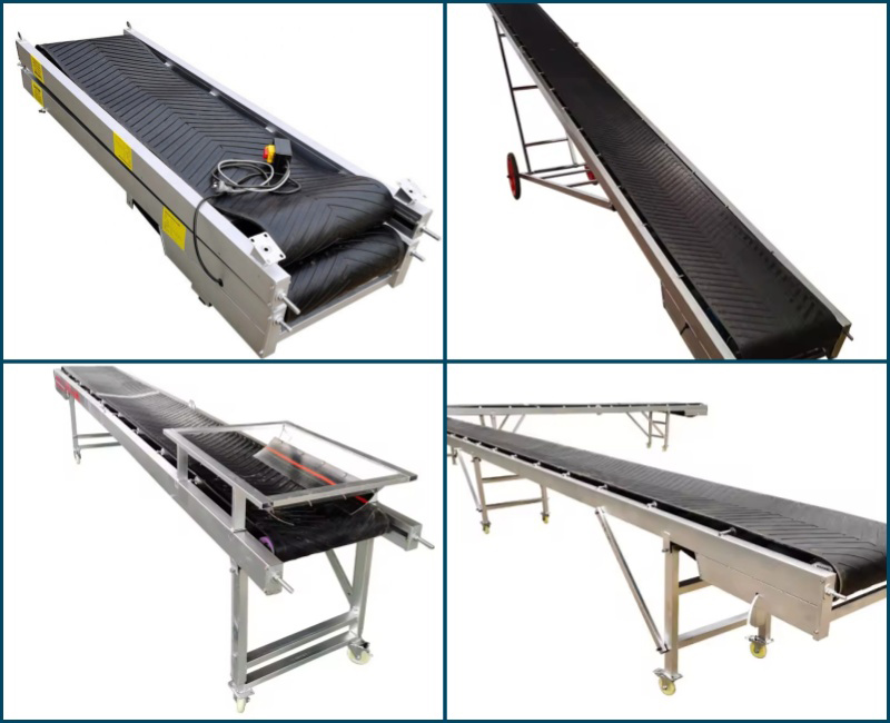 Folding Belt Conveyor-DAHAN Vibration Machinery
