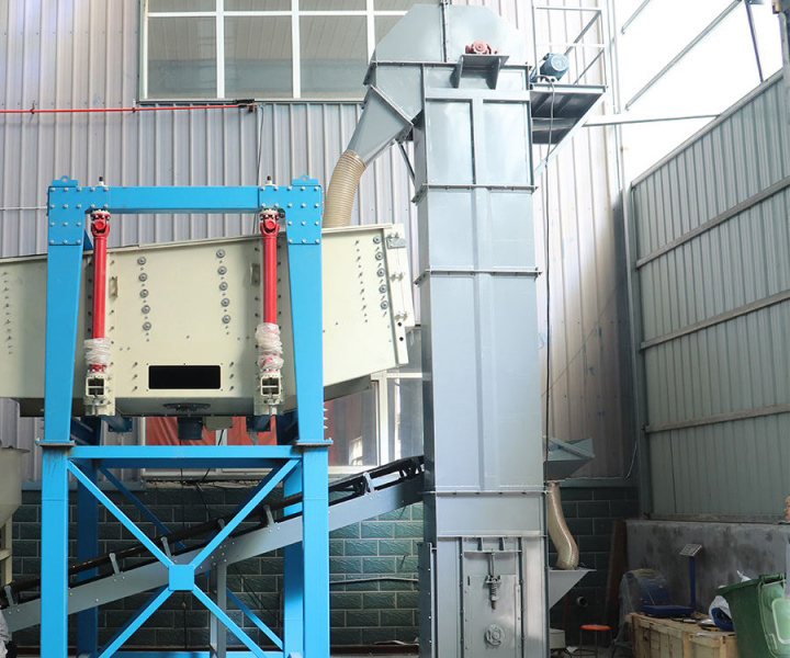 Vertical Bucket Elevator-DAHAN Vibration Machinery