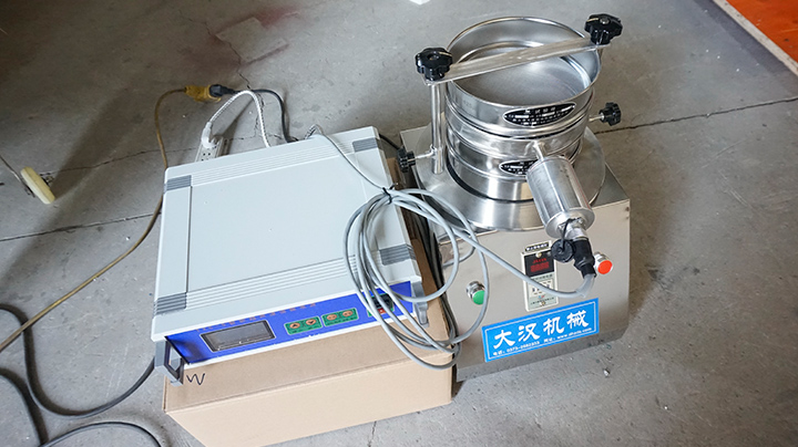 Particle Size Test-DAHAN Vibration Machinery