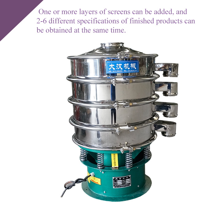 Small Vibrating Screen-DAHAN Vibration Machinery