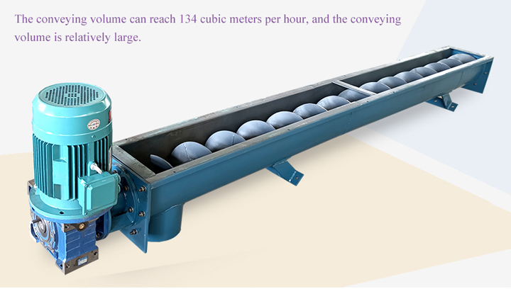 Trough Screw Conveyor-DAHAN Vibration Machinery