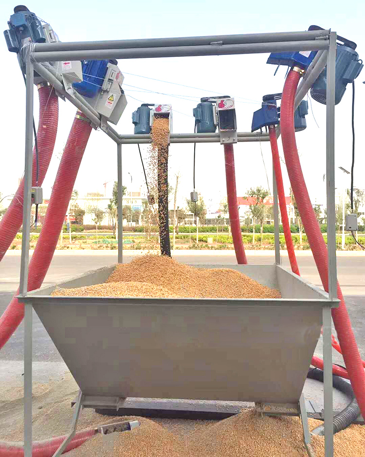 Flexible Screw Conveyor-DAHAN Vibration Machinery