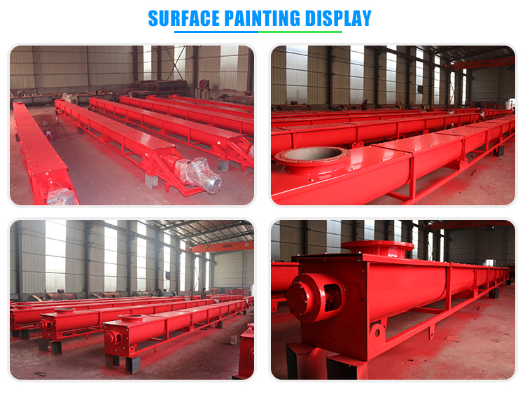 U-Type Screw Conveyor-DAHAN Vibration Machinery