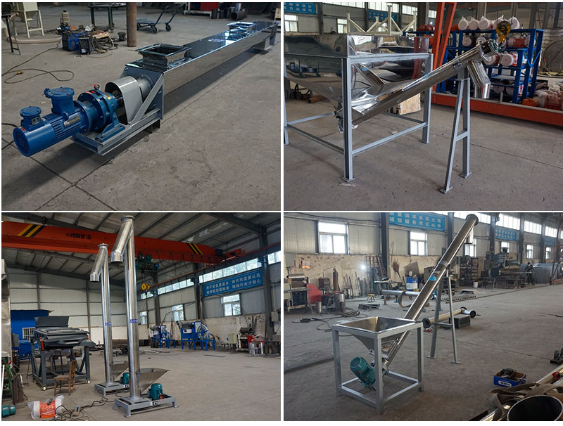 Food Screw Conveyor-DAHAN Vibration Machinery