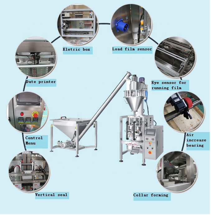 Powdered Sugar Screw Conveyor-DAHAN Vibration Machinery