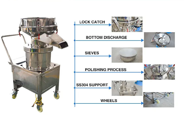 powder sieving machine-DAHAN Vibration Machinery