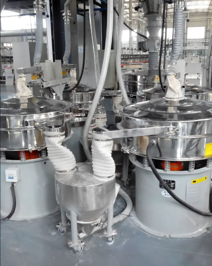 Plastic Powder Sieving Machine-DAHAN Vibration Machinery