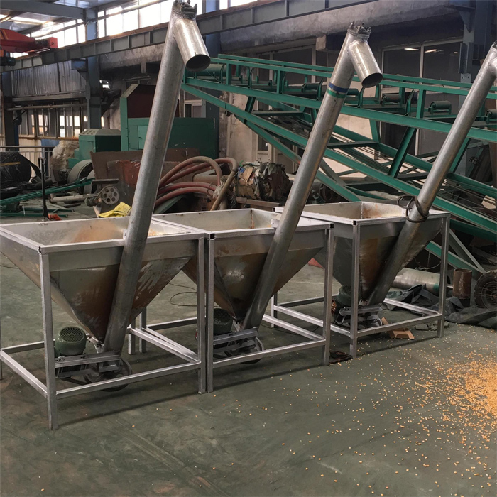 Corn grain screw conveyor-DAHAN Vibration Machinery