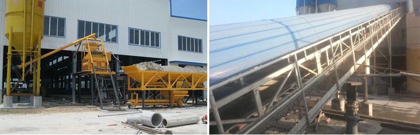 Concrete Belt Conveyor-DAHAN Vibration Machinery