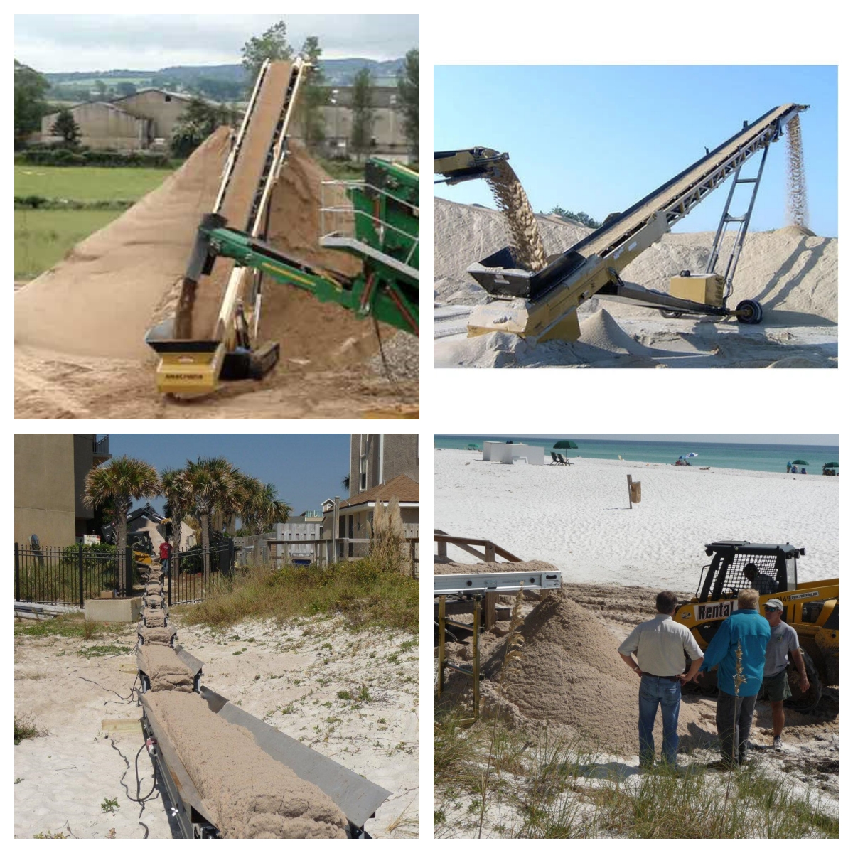 Sand Belt Conveyor-DAHAN Vibration Machinery