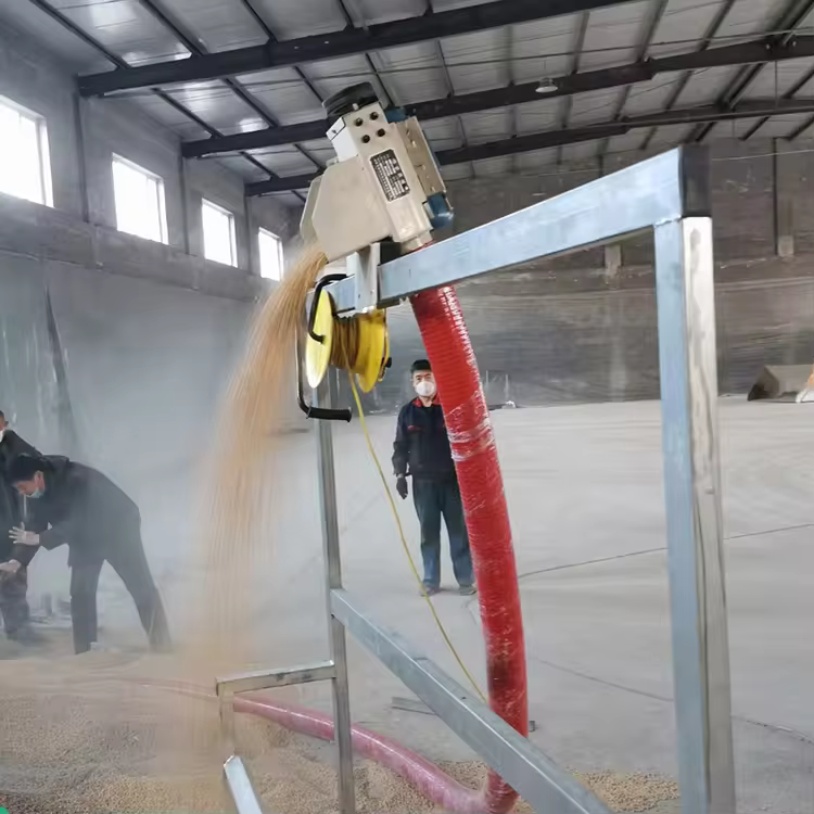 Flexible Auger Conveyor For Moving Wood Pellets-DAHAN Vibration ...